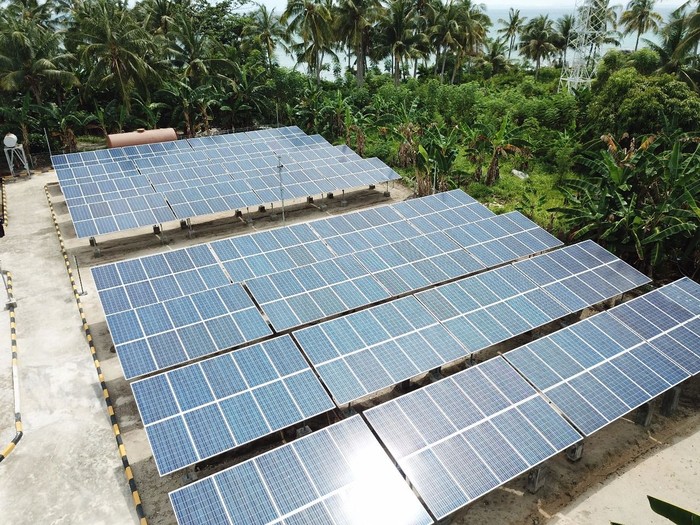 Ini Lho PLTS Hybrid Pertama di Sumatera