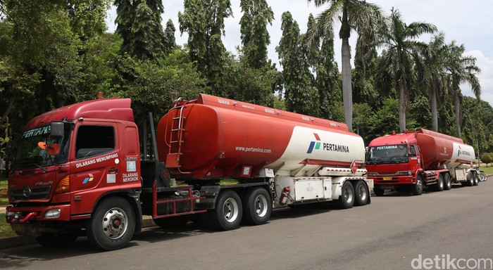 Ini Mobil Tangki Pertamina yang Dibajak dan Dibawa ke Depan Istana