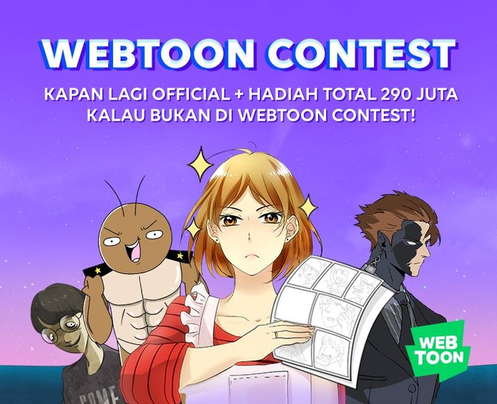 Ingin Jadi Komikus? LINE Webtoon Kembali Gelar Kontes Ingin Jadi Komikus? LINE Webtoon Kembali Gelar Kontes