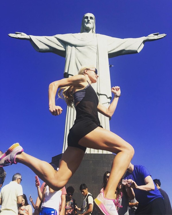 Intip Liburannya Emma Coburn, Atlet Lari Tercantik Sedunia