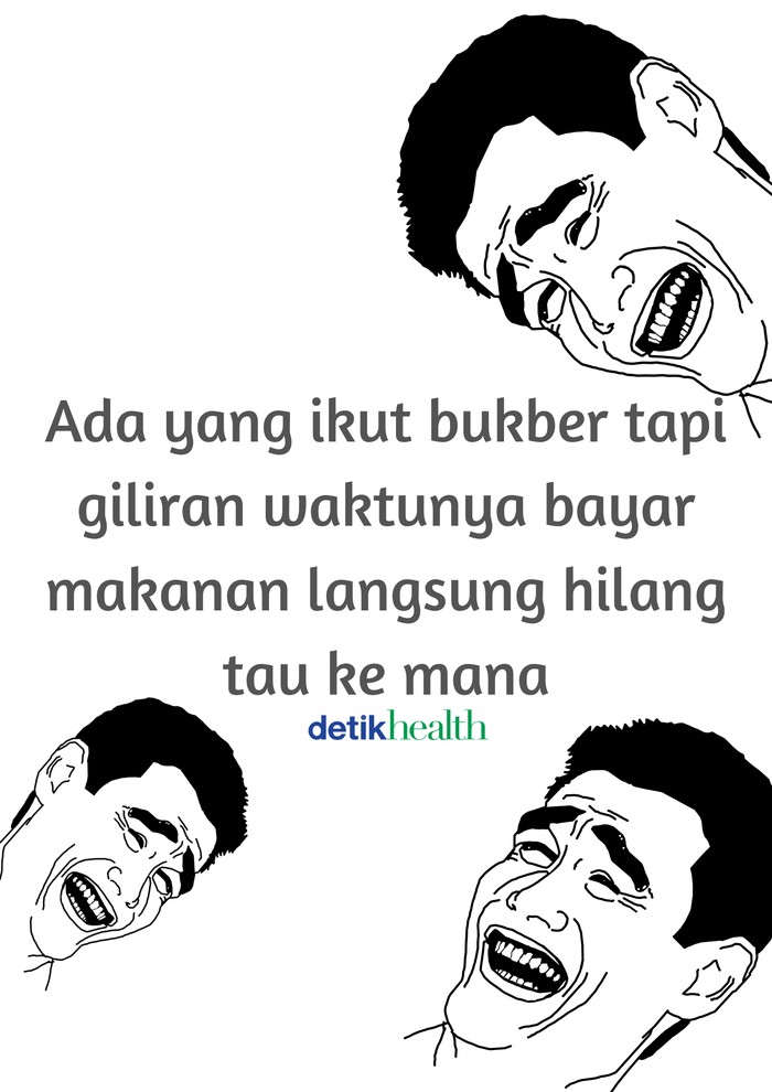 Meme Kocak Bukber yang Sering Berakhir Wacana Forever!