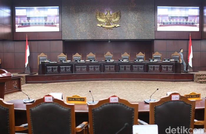 Intip Ruang Sidang MK Jelang Sidang Perdana Sengketa Pilpres 2019