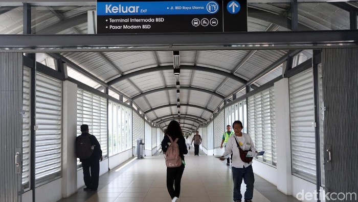Potret Stasiun Cisauk: Dulu 'Buluk', Sekarang Kayak Airport