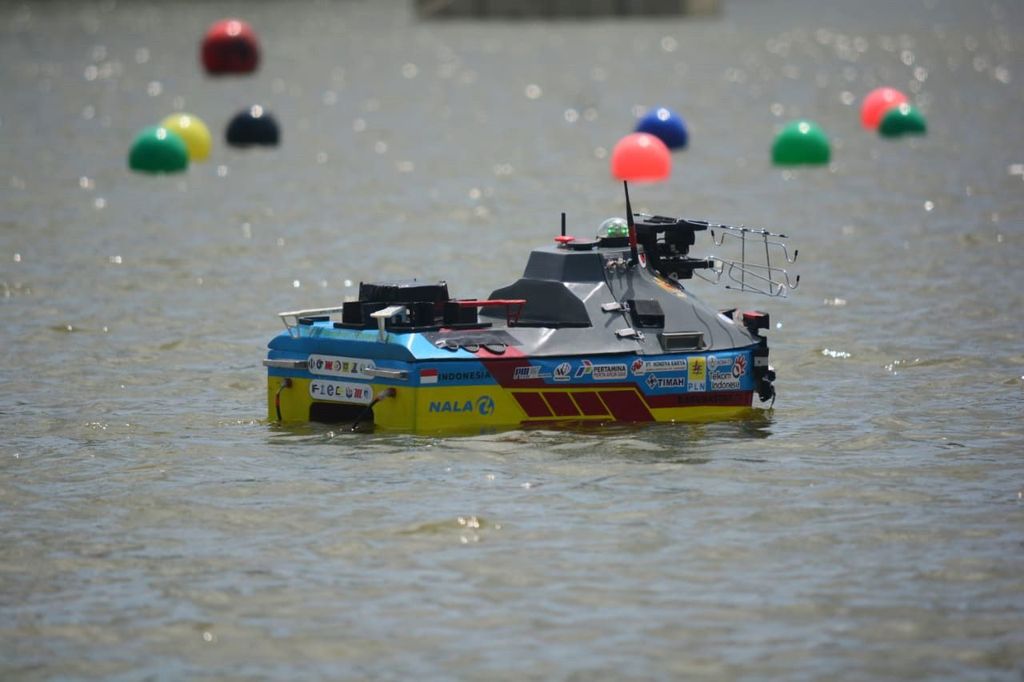 Melihat Aksi Kapal Robot ITS yang Juara di AS