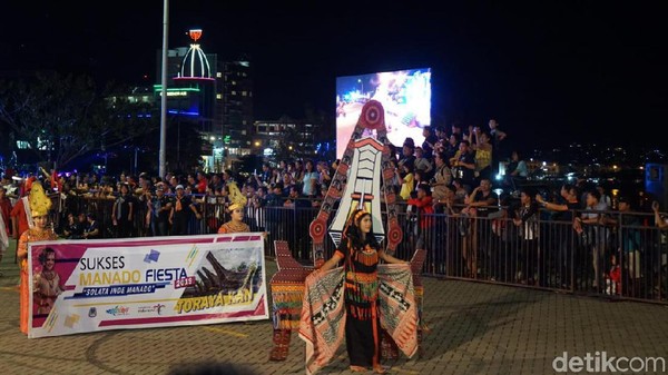 Potret Meriah Pembukaan Manado Fiesta 2019