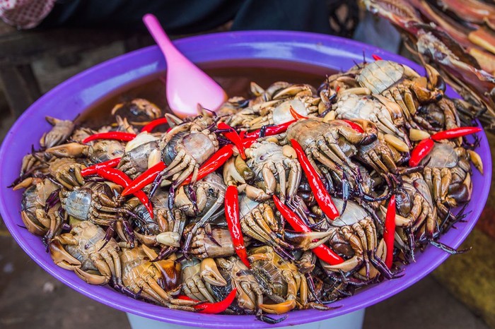 Sate Kodok hingga Kecoak Tumis, Jajanan Kaki Lima Populer di Siem Reap