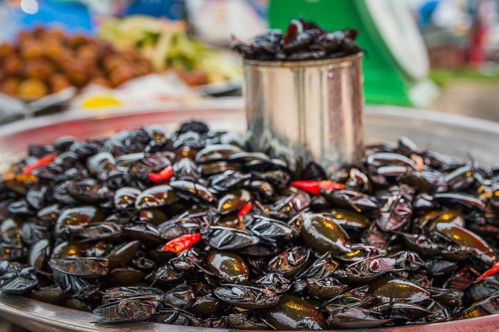 Sate Kodok hingga Kecoak Tumis, Jajanan Kaki Lima Populer di Siem Reap