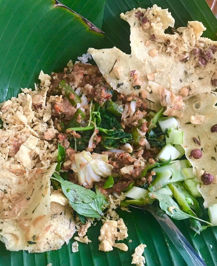 Biar Tetap Sehat Pagi Ini Enaknya Makan Pecel Pincuk yang Sedap