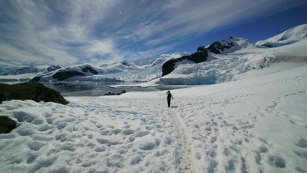 Foto: Gurun Es Terbesar Dunia yang Super Dingin