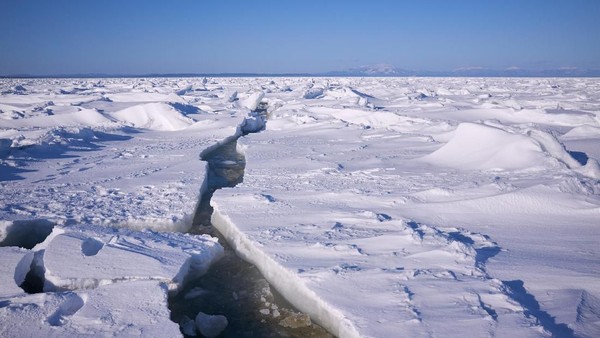 Foto: Gurun Es Terbesar Dunia yang Super Dingin