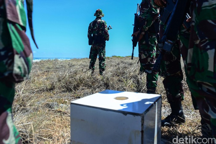 Patok Kecil Ini Jadi Penanda Kedaulatan NKRI