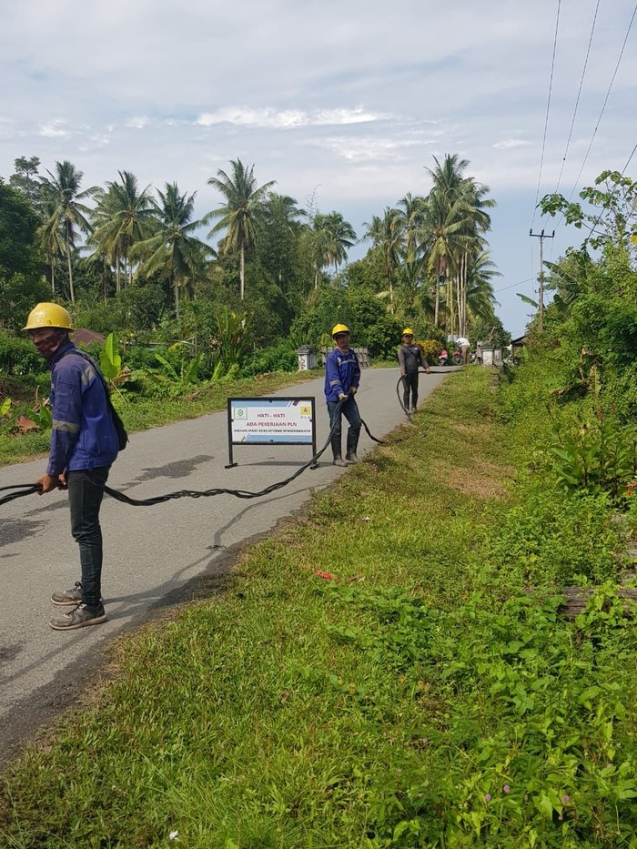 Mengintip Perbaikan Listrik di Ambon Pascagempa