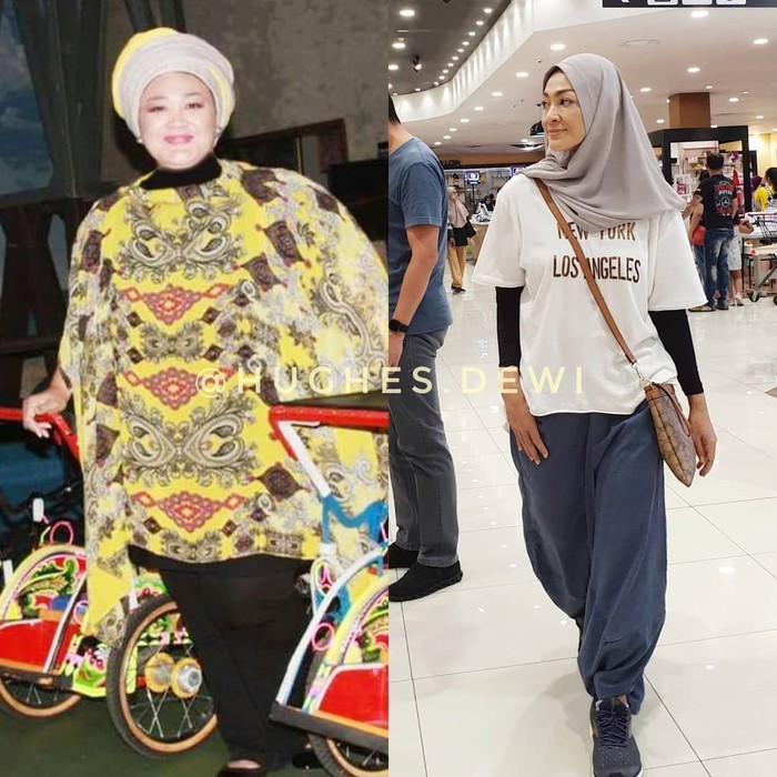 Before Vs After Dewi Hughes Berhasil Langsing Dengan Hipnoterapi 0101