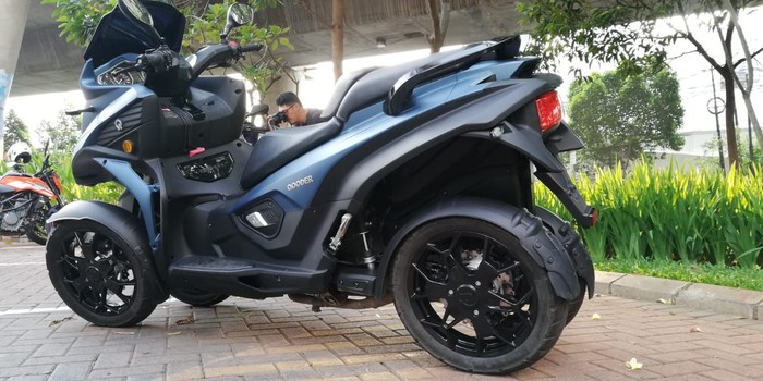 Penampakan Qooder, Si Motor Roda 4 Seharga Innova