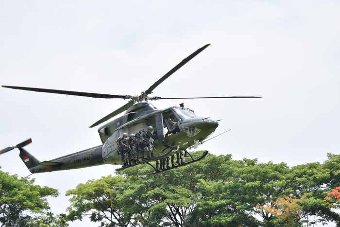 Latihan Kemampuan Prajurit Para Raider