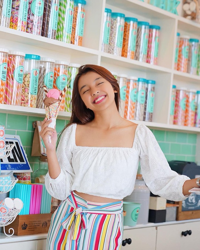 Ini Nadia, Putri Cantik Ekki Soekarno yang Doyan Es Krim dan Cokelat