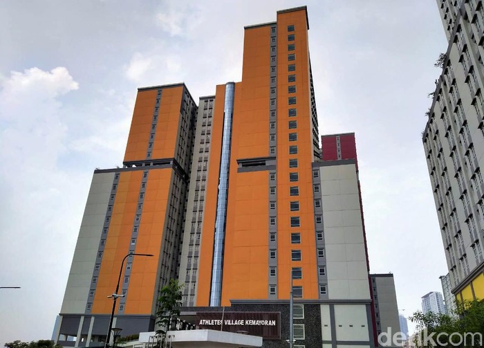 Potret Sepinya Wisma Atlet Kemayoran yang bak 'Kota Mati'