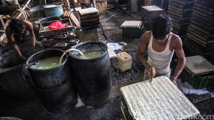 Menengok Proses Pembuatan Tahu di Pondok Labu