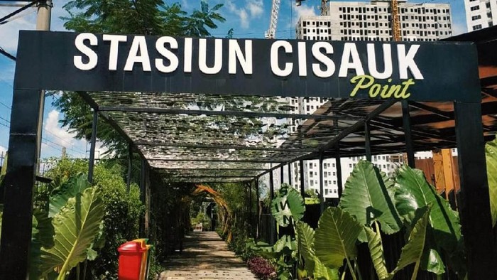 Potret Stasiun Cisauk: Dulu 'Buluk', Sekarang Kayak Airport