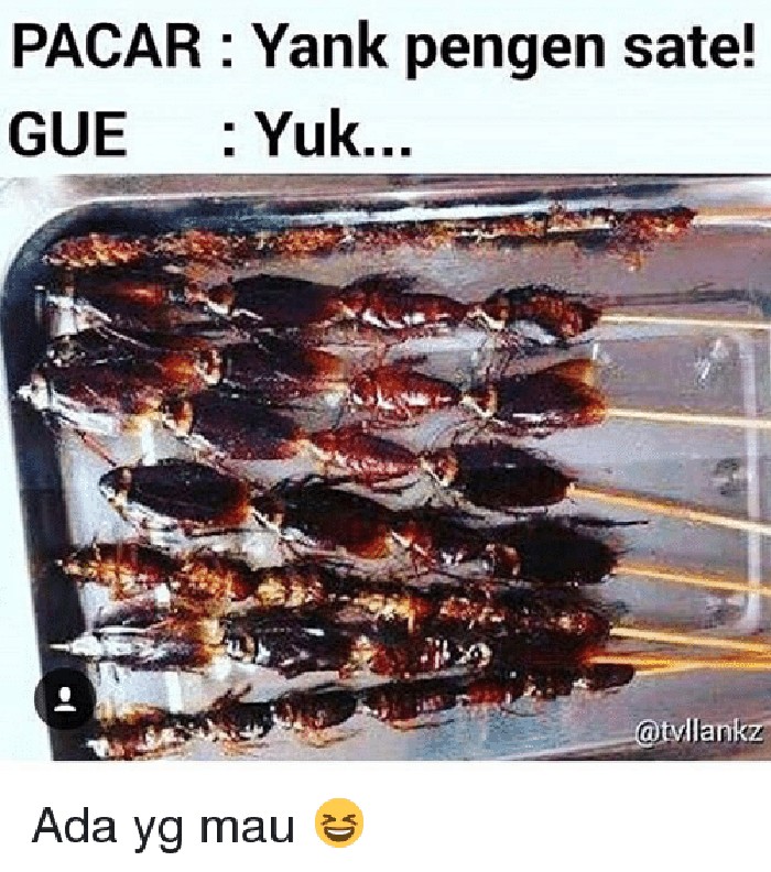 Pencinta Sate, Ini 10 Meme Kocak Khusus Buat Kamu!