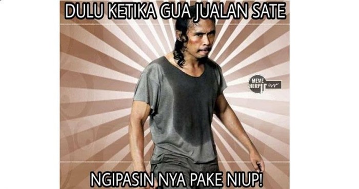 Pencinta Sate, Ini 10 Meme Kocak Khusus Buat Kamu!