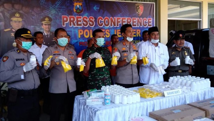 Gudang Penyimpanan Obat Digerebek Polisi Sita Lebih 4 Juta Butir Okerbaya
