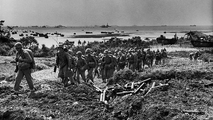Hari Ini di Tahun 1945, Sekutu Mulai Serbu Okinawa Hari Ini di Tahun 1945, Sekutu Mulai Serbu Okinawa
