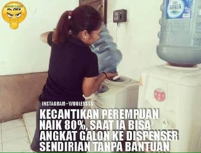 Meme Kocak Soal Galon, Bikin Senyum hingga Geleng-geleng Kepala