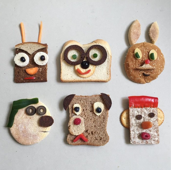 10 Roti Tawar Bentuk Wajah Binatang yang Bikin Gemas!