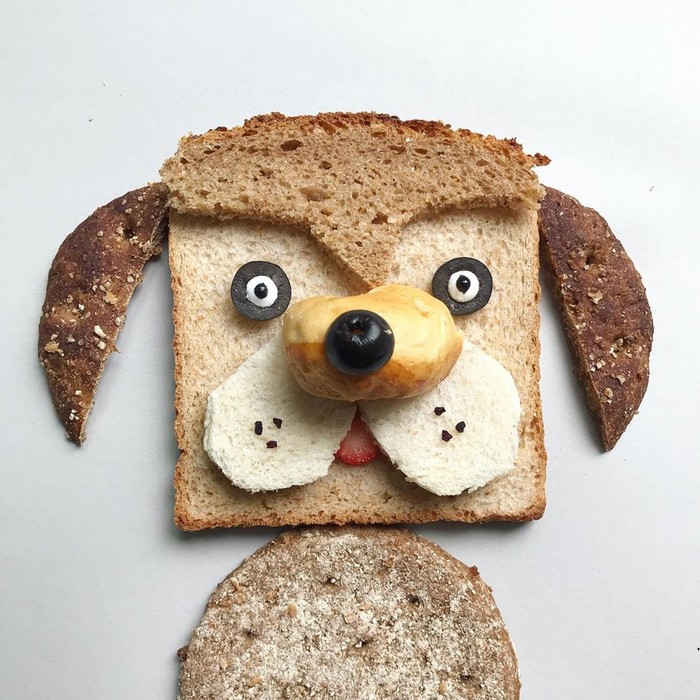 10 Roti Tawar Bentuk Wajah Binatang yang Bikin Gemas!