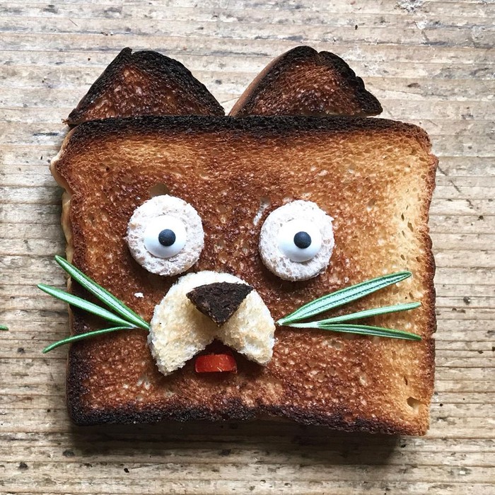 10 Roti Tawar Bentuk Wajah Binatang yang Bikin Gemas!