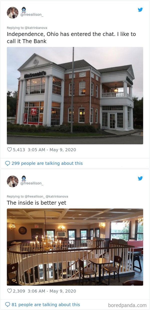 Gedung-Gedung McDonald's yang Tidak Biasa