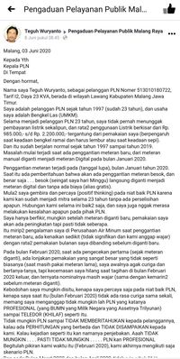 Warga Malang Ini Syok Tagihan Listriknya Lebih Rp 20 Juta