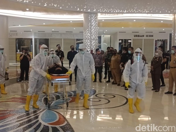 Foto: Fasilitas New Normal di Trans Studio Mall Cibubur