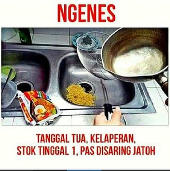 Mie Instan Bisa Juga Bikin Ngakak Lewat Meme Lucu