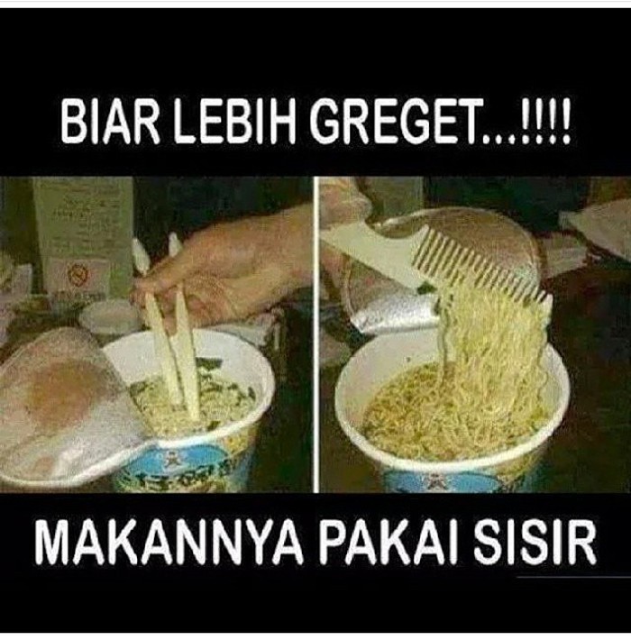 Mie Instan Bisa Juga Bikin Ngakak Lewat Meme Lucu