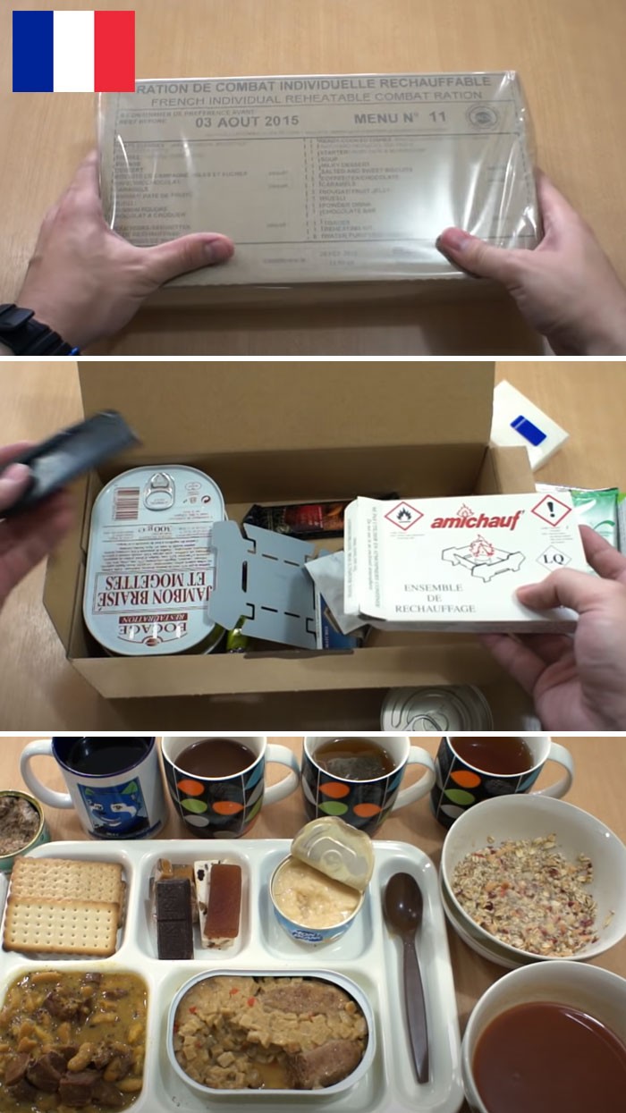 10 Penampakan Ransum Tentara di Dunia, Yuk Intip!