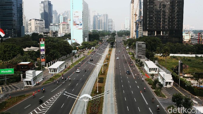 Jalur Sepeda Dibuka Meski CFD di Sudirman-Thamrin Ditiadakan