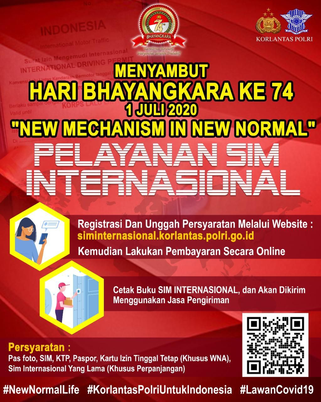 Buat SIM Internasional Kini Bisa Dilakukan di Rumah dan Dikirim ke Rumah Buat SIM Internasional Kini Bisa Dilakukan di Rumah dan Dikirim ke Rumah