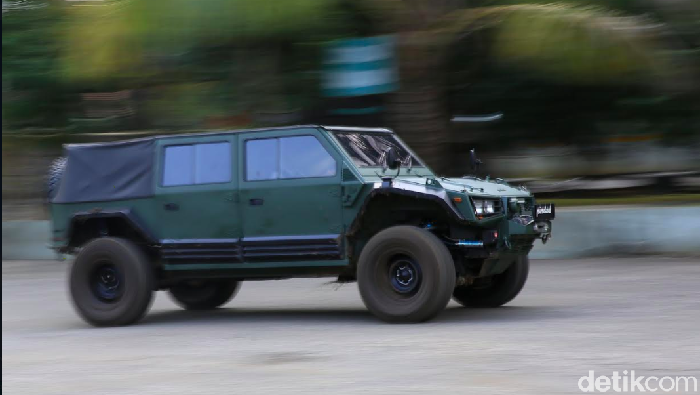 Potret Gagahnya Rantis Maung Buatan Pindad