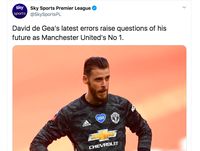 Penampilan David De Gea Ambyar, Meme Menyebar