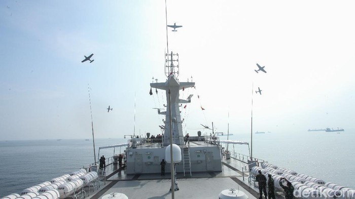 Potret TNI AL Gelar Latihan Operasi Gabungan