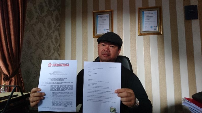Kecewa Gerindra Usung Petahana, Dewan Penasihat DPC Cilegon Mundur Kecewa Gerindra Usung Petahana, Dewan Penasihat DPC Cilegon Mundur
