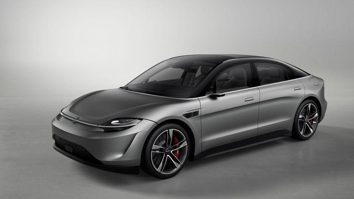 Penampakan Mobil Listrik Pertama Sony Yang Siap Lawan Tesla Dkk