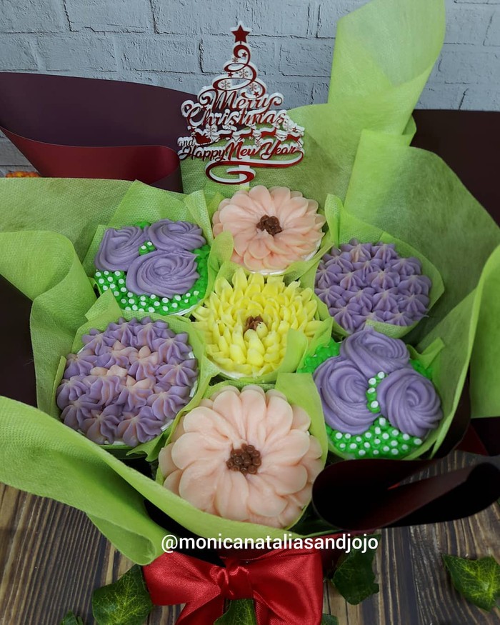 10 Puding Buket Bunga Cantik Buat Hadiah Istimewa