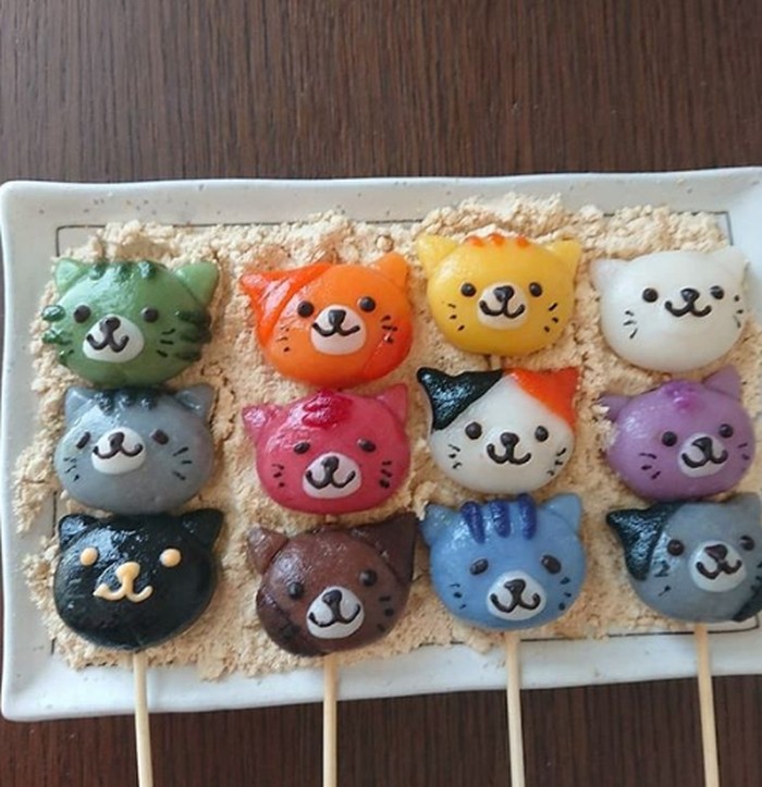 10 Dango yang Bentuknya Lucu, dari Kelinci hingga Panda