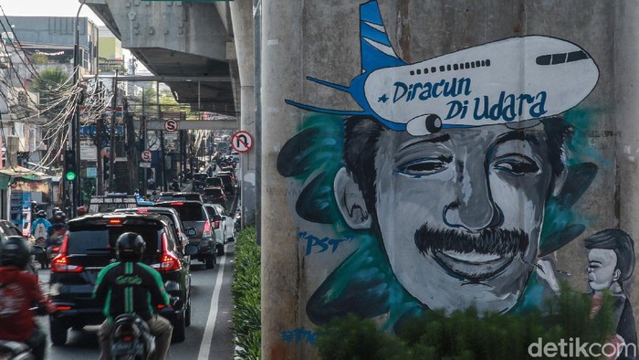 Mural Mengenang Aktivis HAM Munir