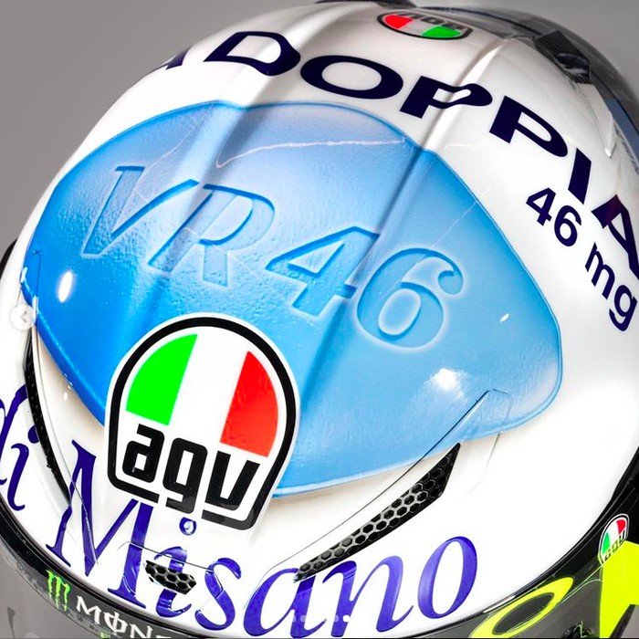 Ini 'Pil Biru' yang Dipakai Rossi di MotoGP Misano