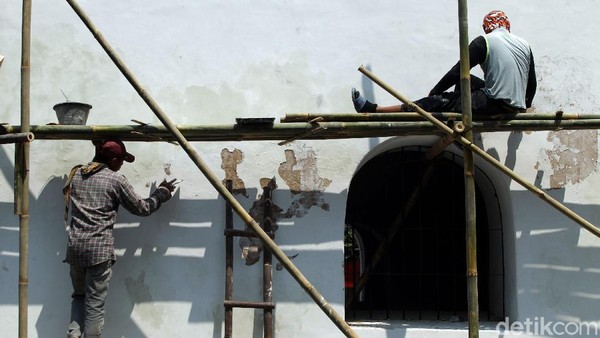 Intip Perawatan Panggung Krapyak, Bangunan Bersejarah di Yogyakarta Intip Perawatan Panggung Krapyak, Bangunan Bersejarah di Yogyakarta