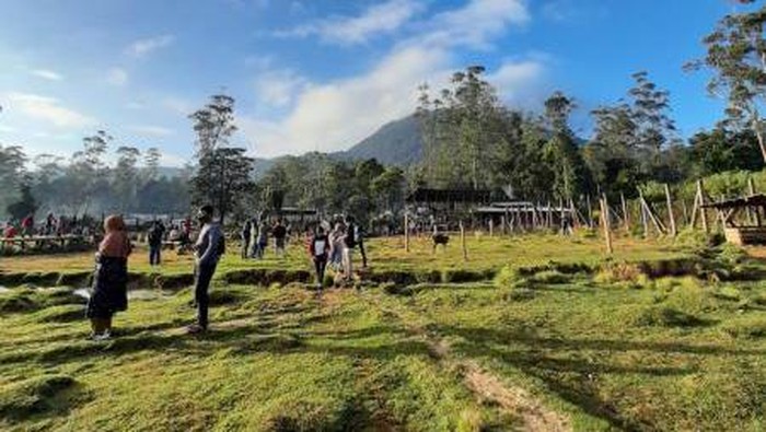 Segarnya Pagi Hari di Penangkaran Rusa Ranca Upas